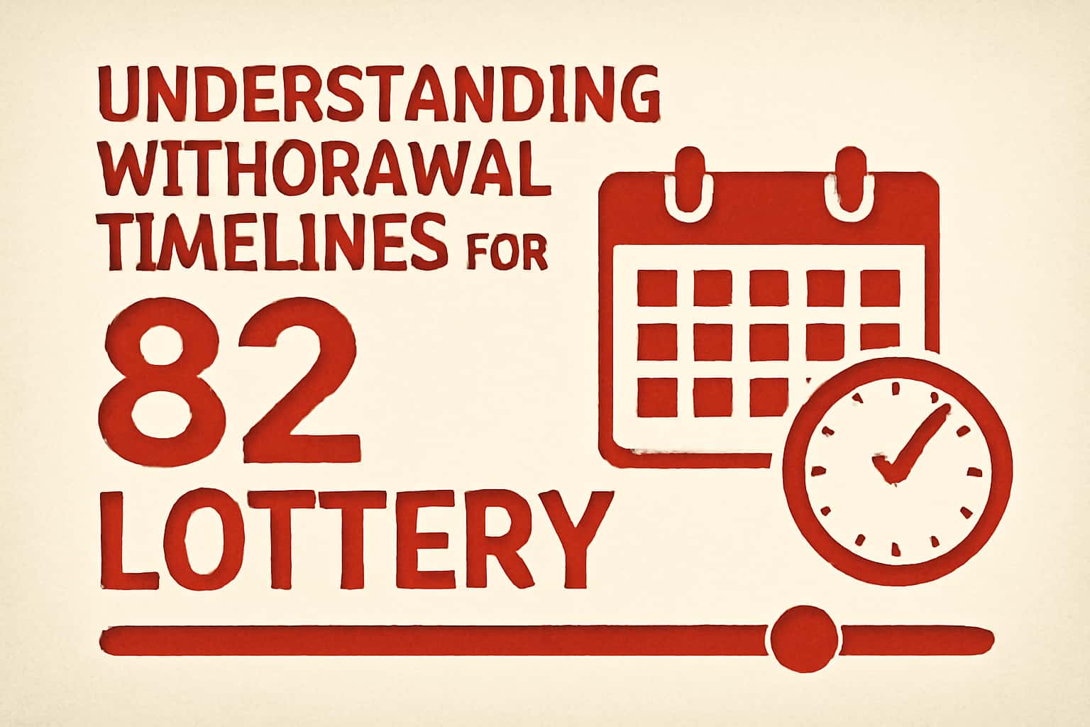 Understanding Withdrawal Timelines for 82 Lottery